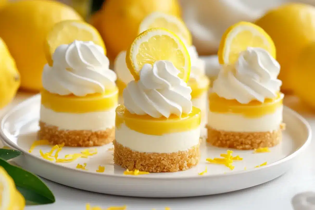 Mini Lemon Cheesecakes: A Bite-Sized Burst of Sunshine