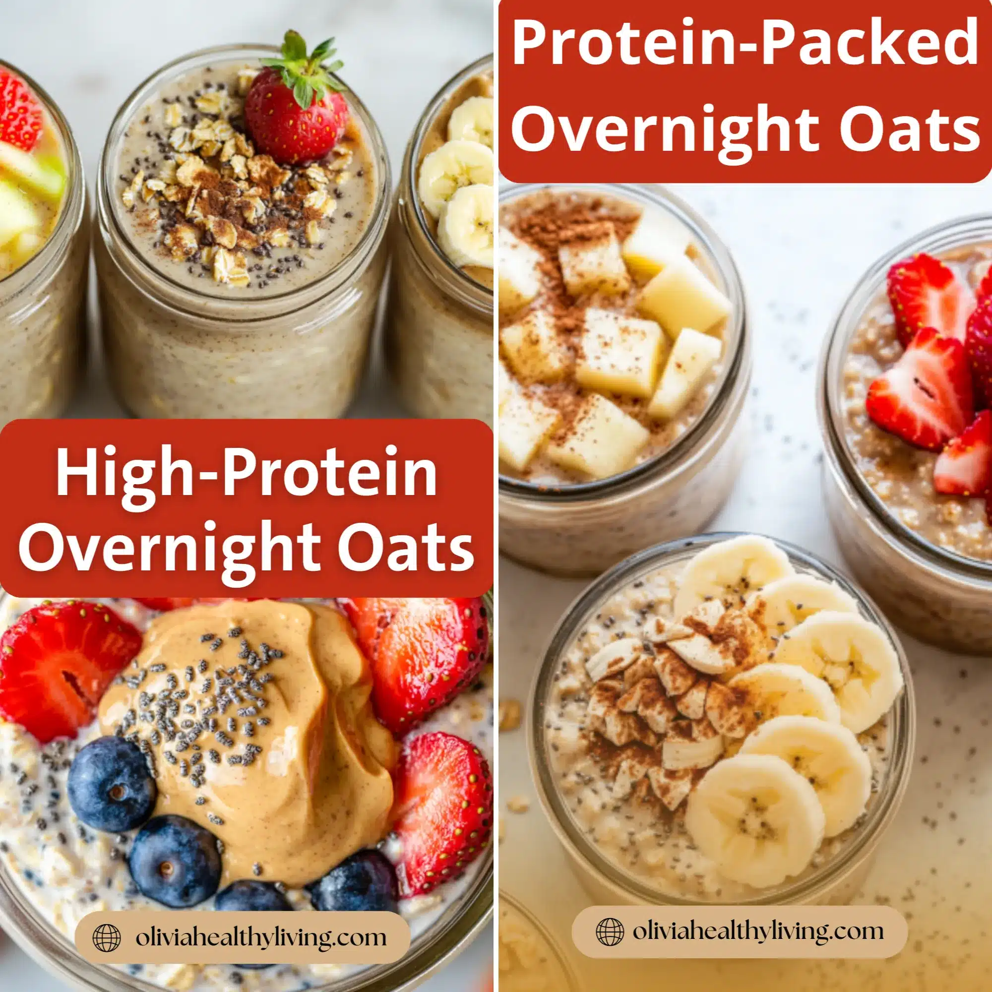 High-Protein Overnight Oats