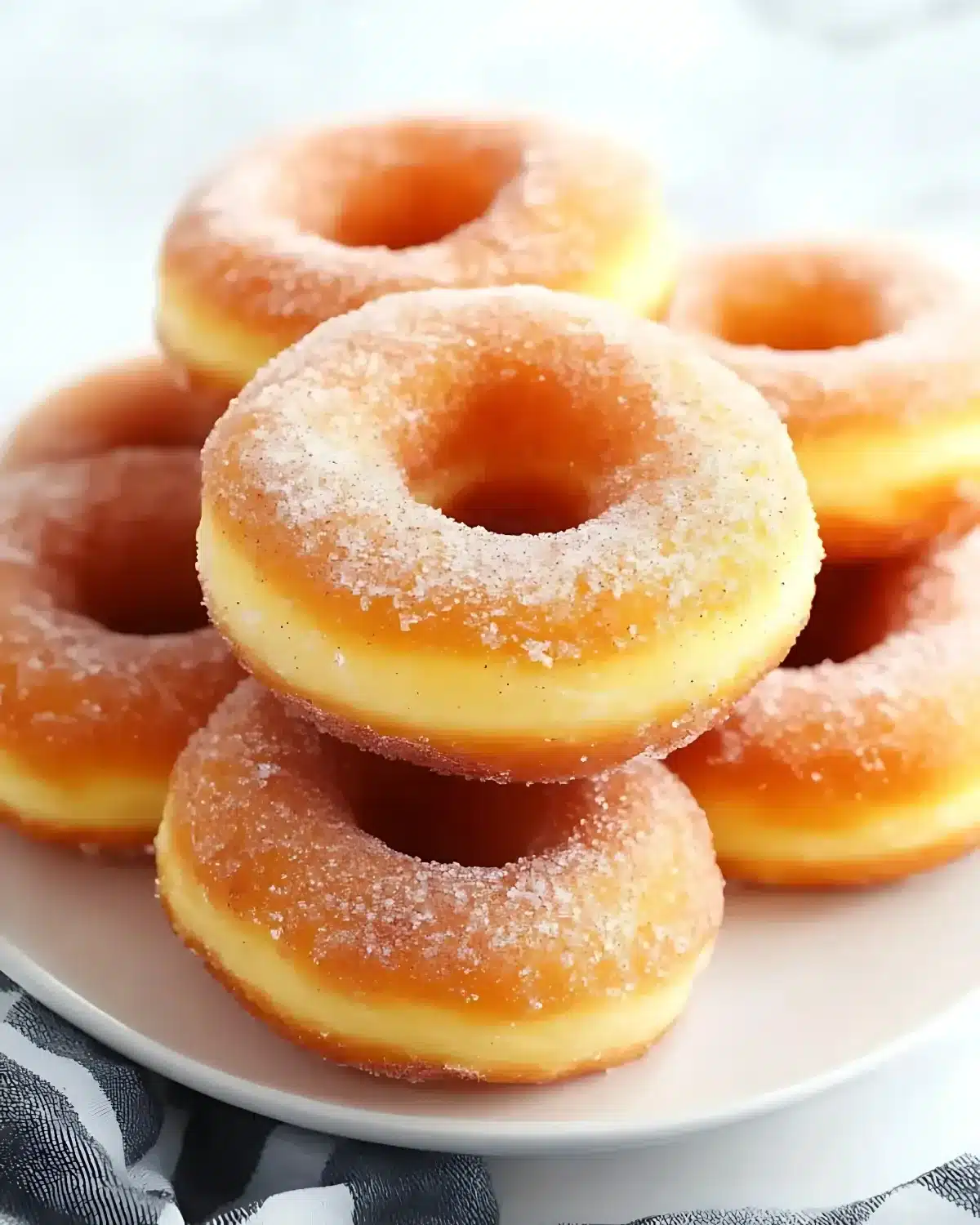 Homemade Fluffy Donuts That Melt in Your Mouth