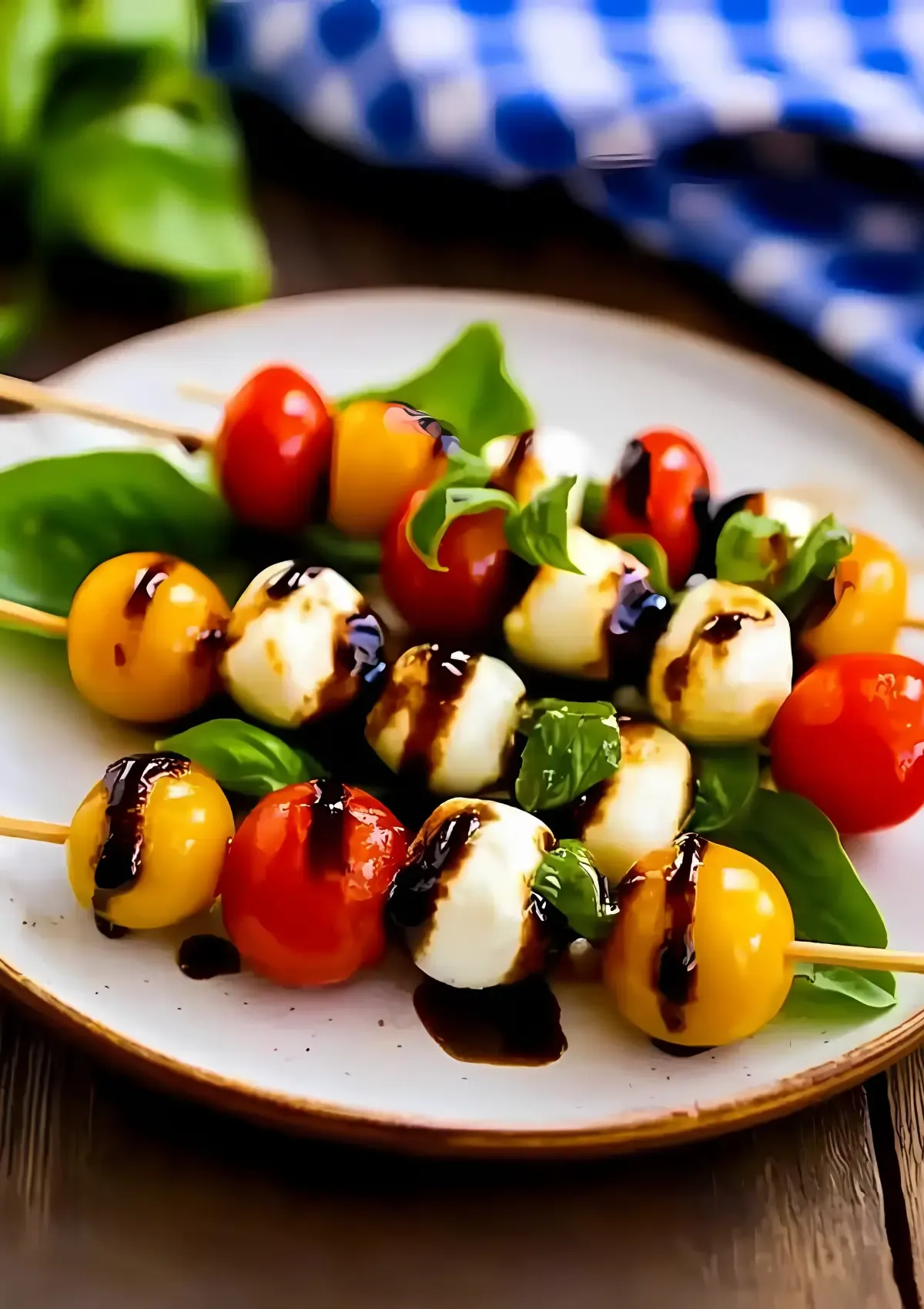 Easy Caprese Skewers That Wow