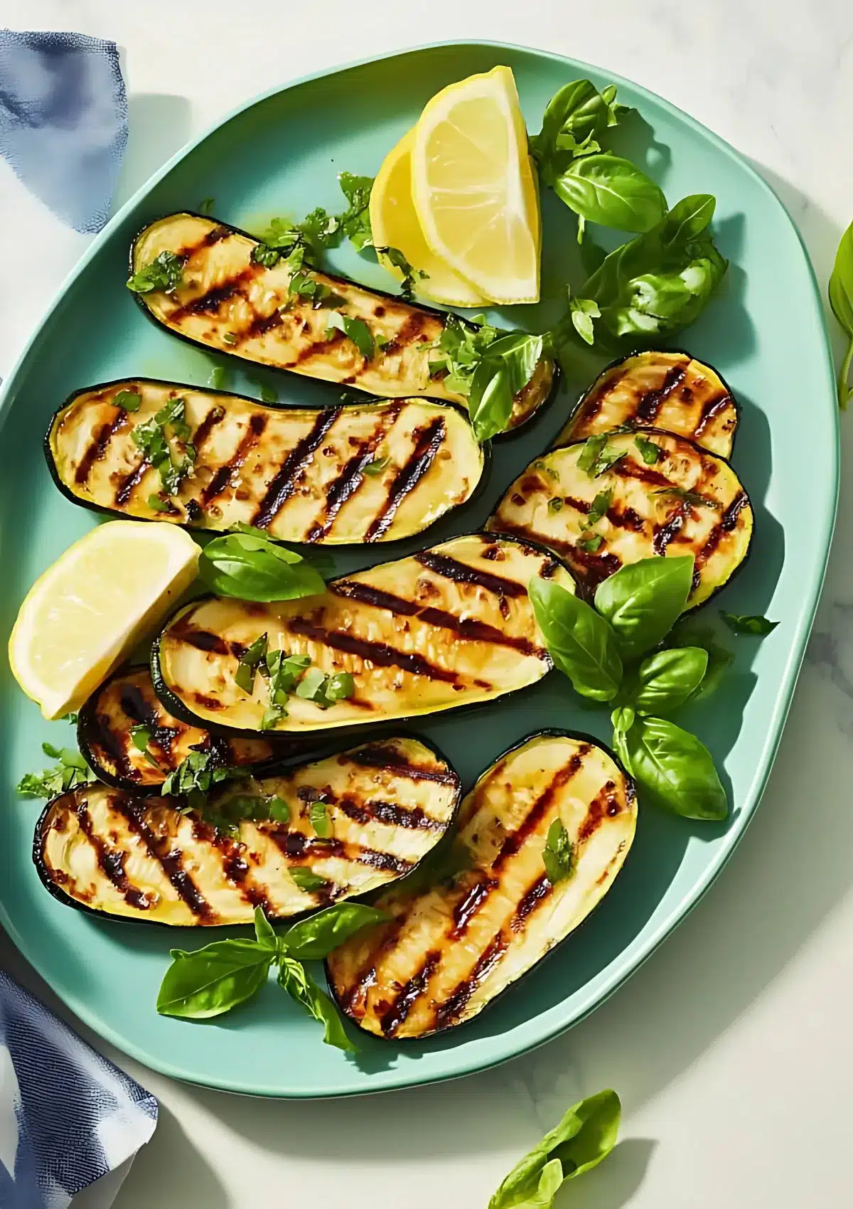 Perfect Summer Grilled Zucchini