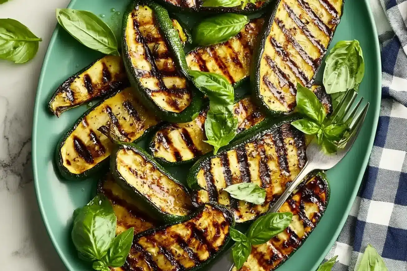 Perfect Summer Grilled Zucchini