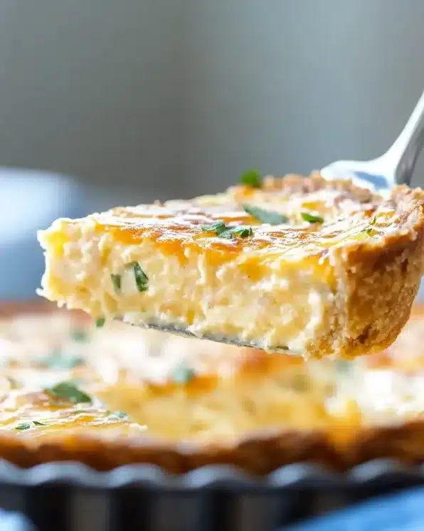 Easy Quiche with Rice Crust Recipe (Gluten-Free & Simple!)