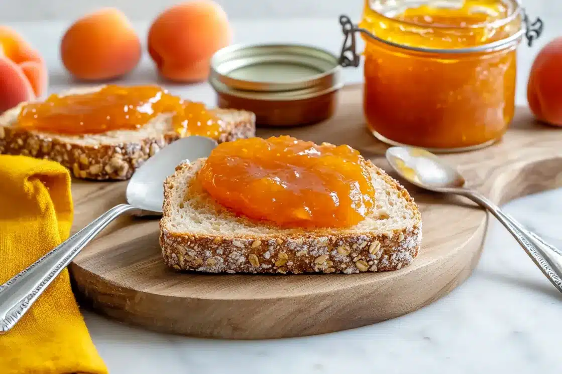 Apricot Jam Recipe thst is Easy Homemade - Golden & Delicious