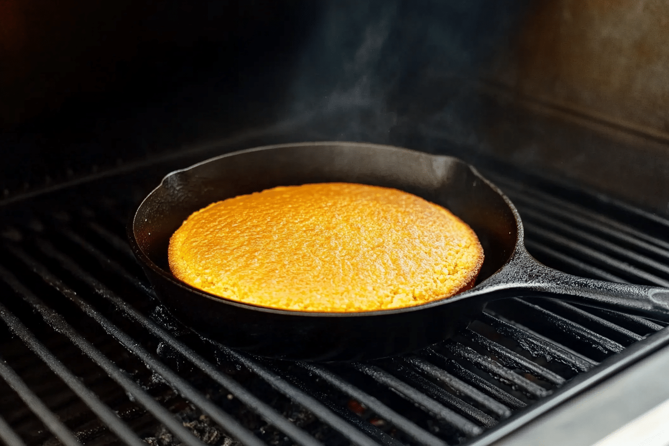 Easy Smoked Cornbread Recipe | Perfect Pellet Grill Side Dish