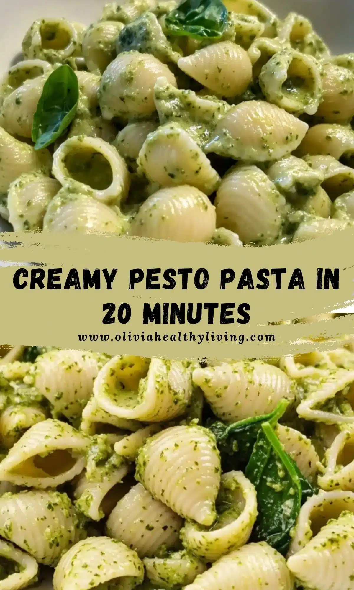 Easy Creamy Pesto Pasta Recipe (Ready in 20 Minutes!)