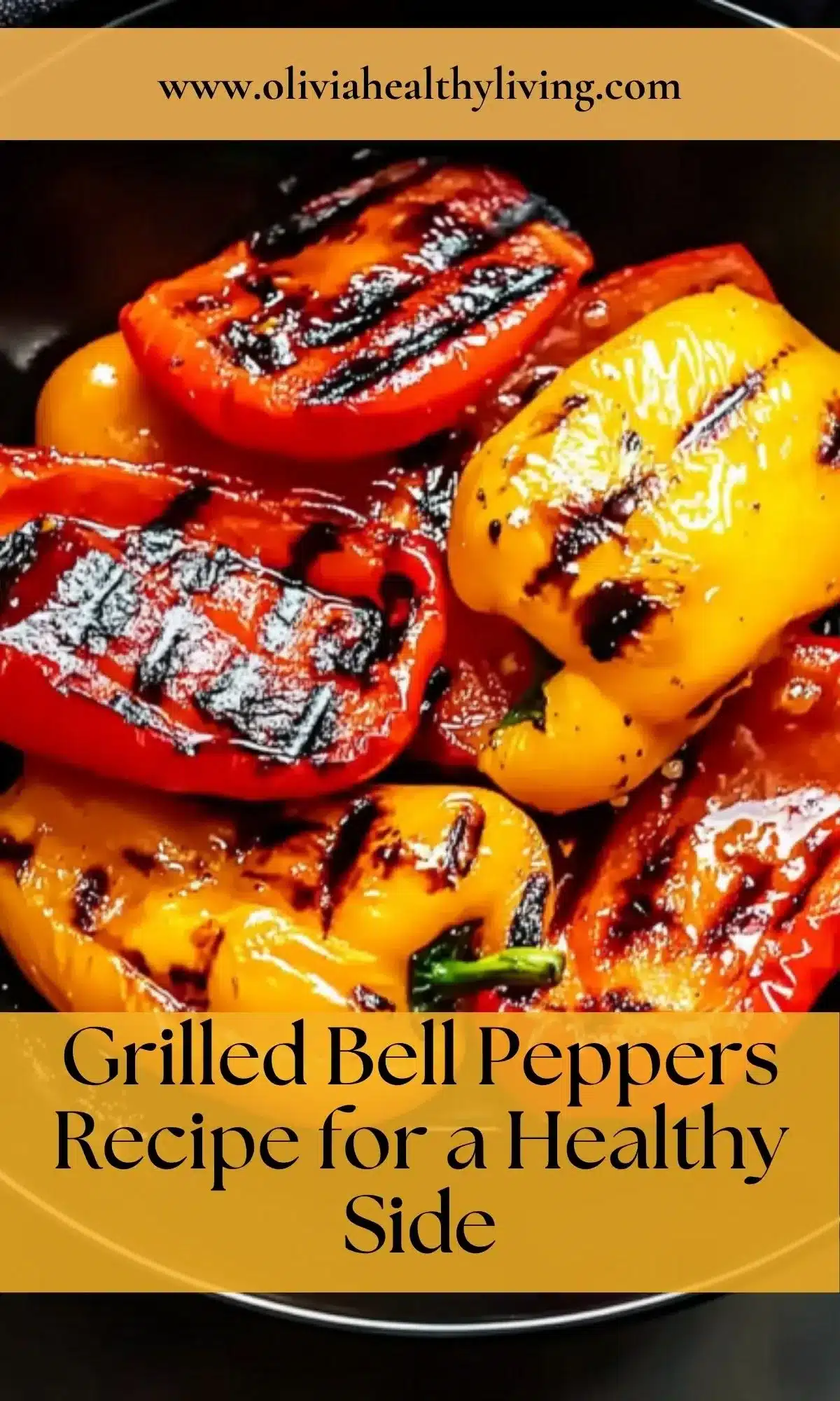 Easy Grilled Bell Peppers Recipe (Perfect in 17 Minutes!)