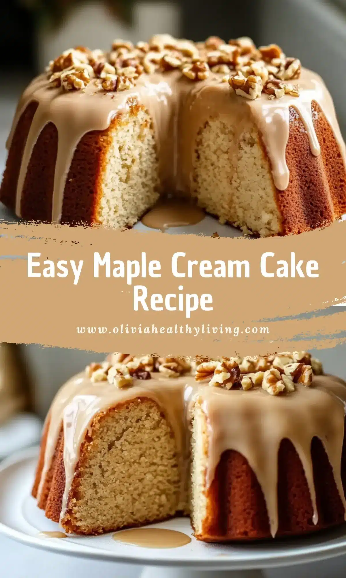 Easy Maple Cream Cake Recipe - Moist & Delicious