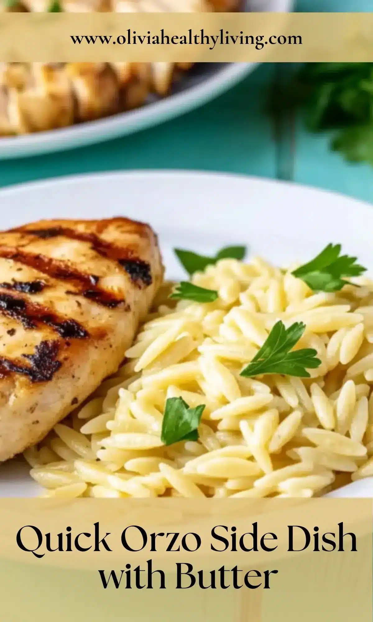 Easy Parmesan Orzo Side Dish Recipe (15 Minutes!)