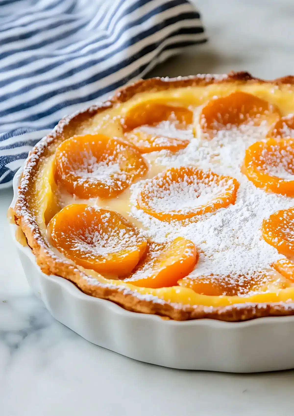 Easy Apricot Flaugnarde Recipe - Simple French Dessert