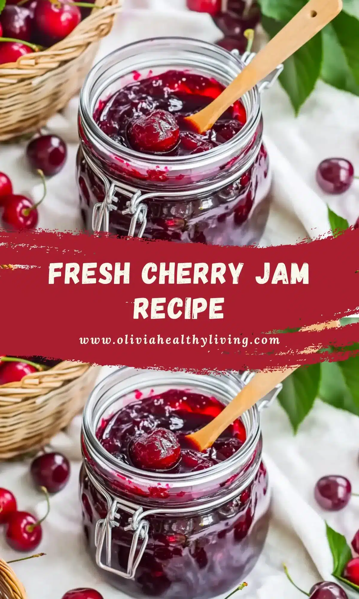 Easy Fresh Cherry Jam Recipe - Homemade in 30 Minutes