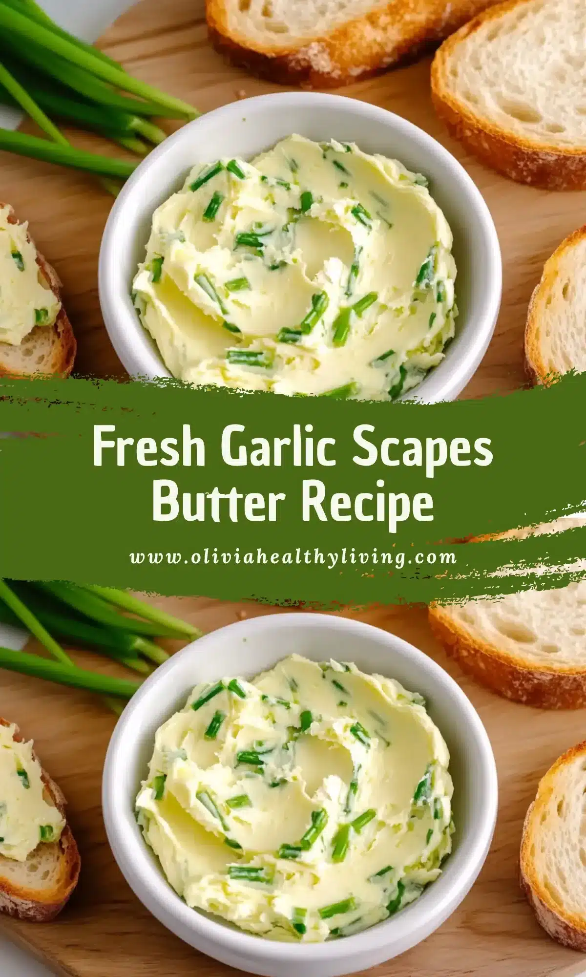 Easy Garlic Scapes Butter Recipe - 5 Minute Compound Butter