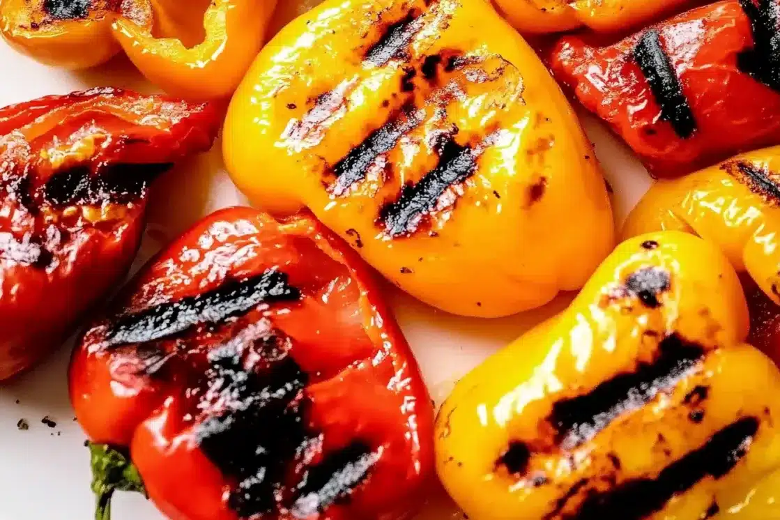 Easy Grilled Bell Peppers Recipe (Perfect in 17 Minutes!)