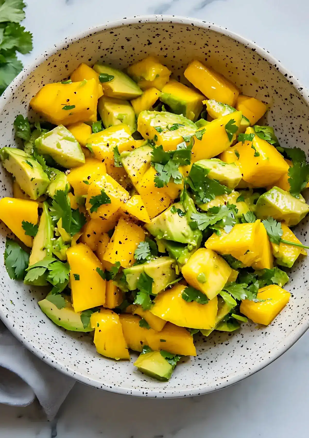 Fresh Mango Avocado Salad Recipe | 10-Minute Healthy Side Dish