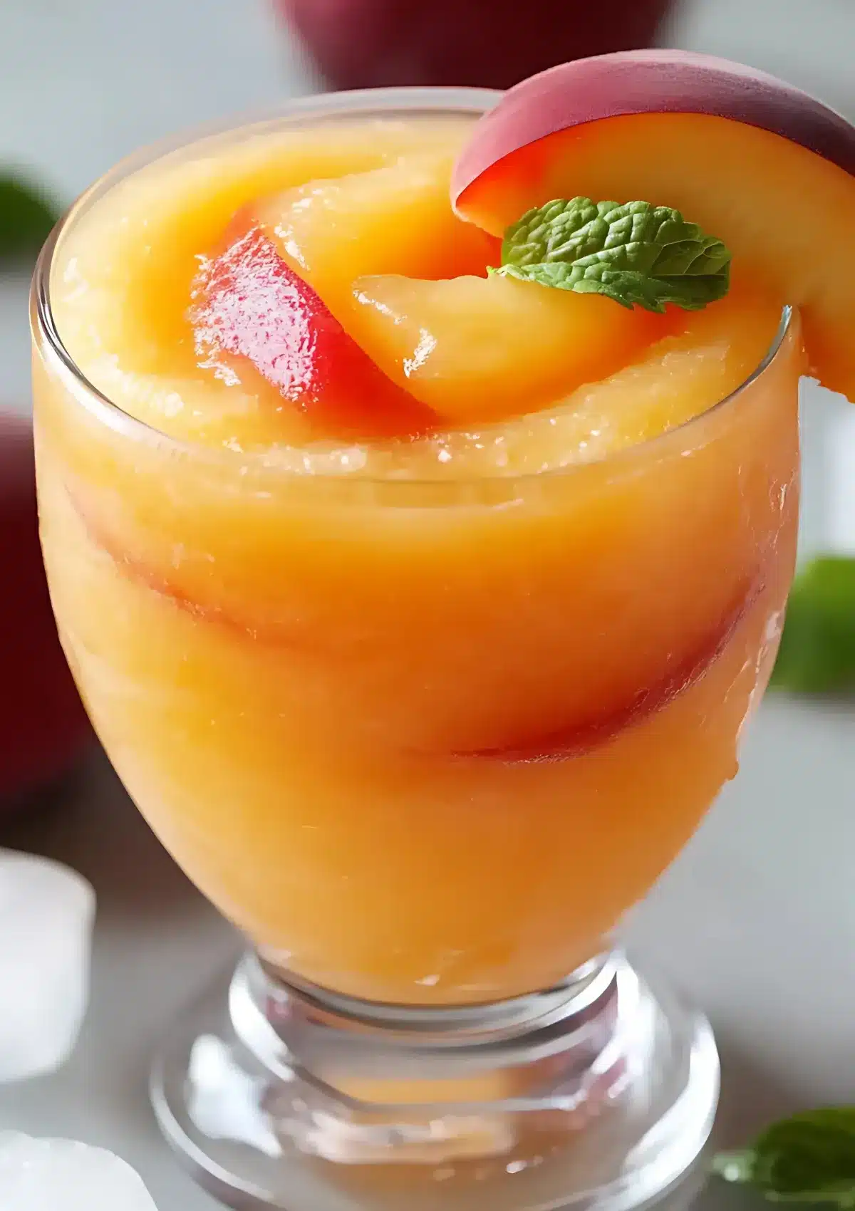 Perfect Summer Peach Slushie Recipe