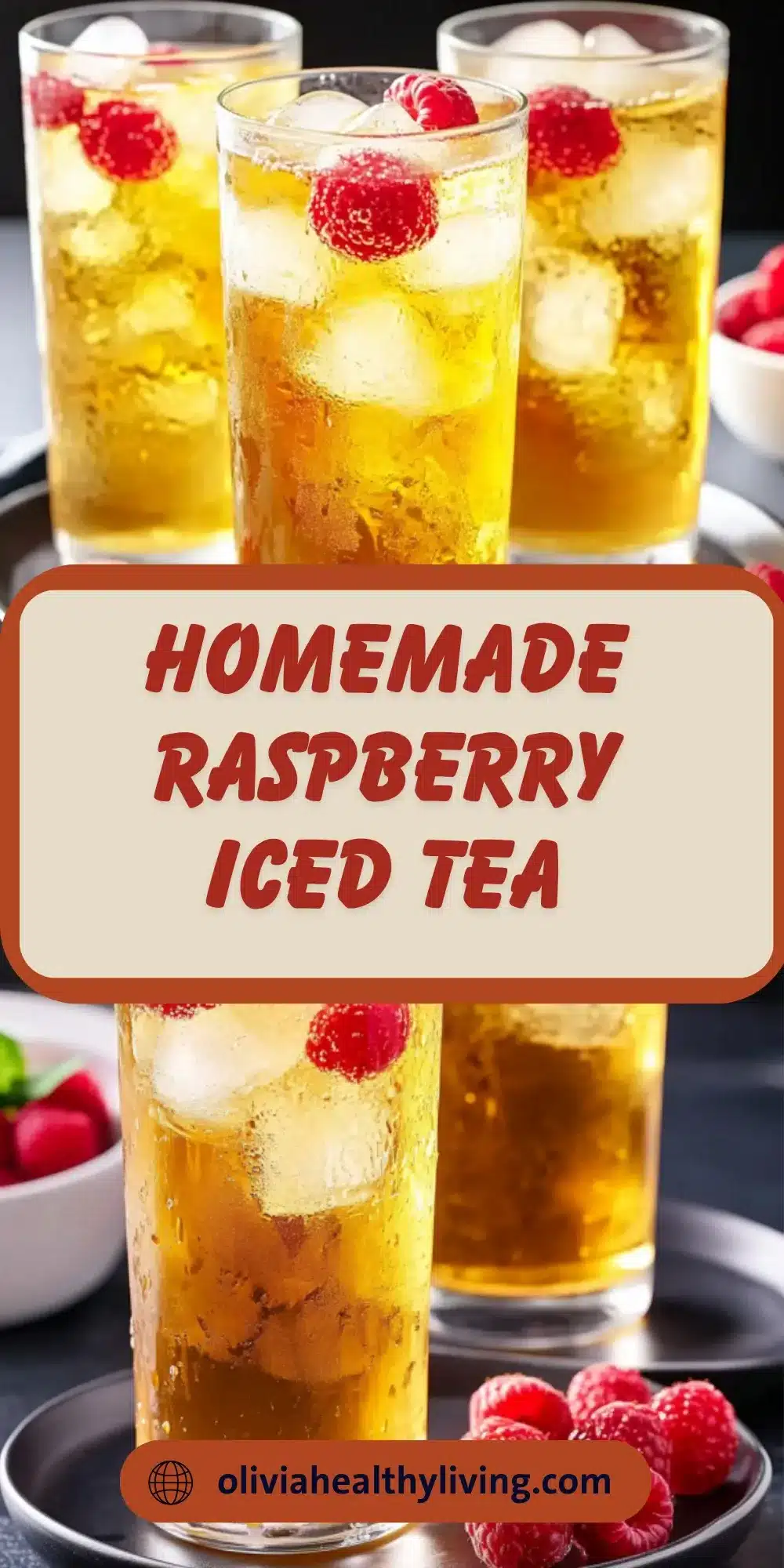Easy Refreshing Raspberry Iced Tea Recipe | Perfect Drink