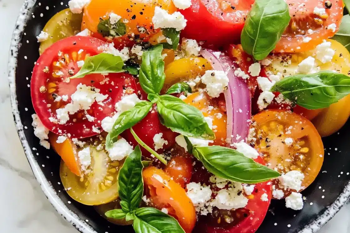 Perfect Heirloom Tomato Salad Recipe