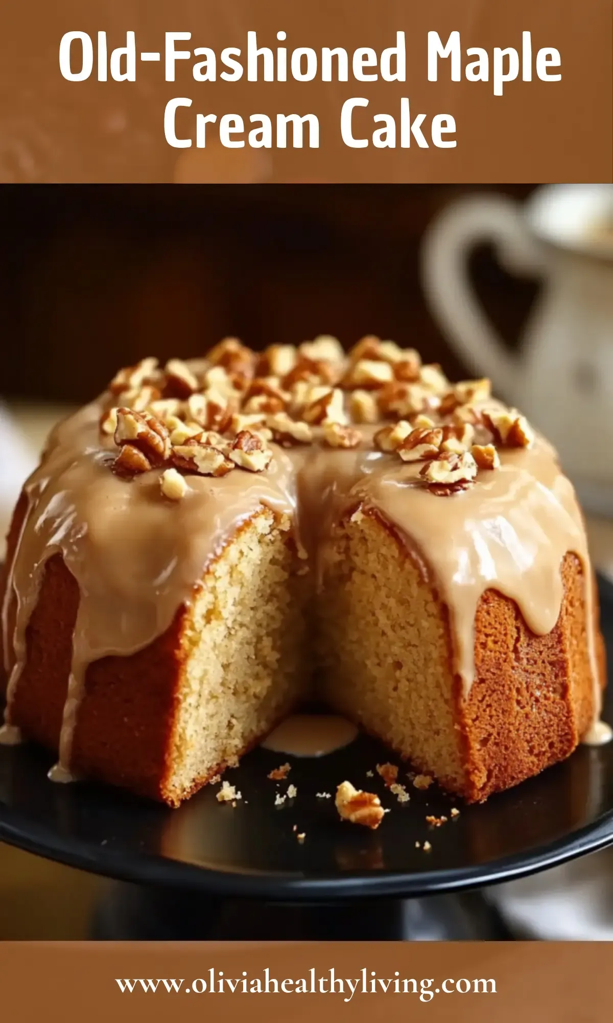 Easy Maple Cream Cake Recipe - Moist & Delicious