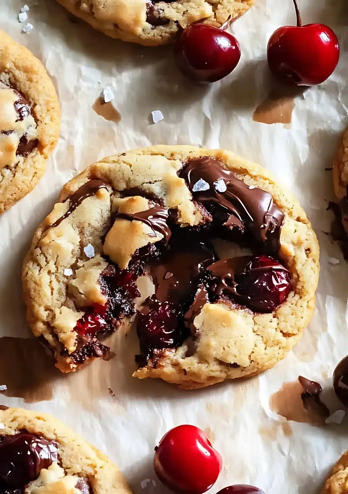Best Dark Chocolate Cherry Cookies Recipe (Easy + Perfectly Chewy)