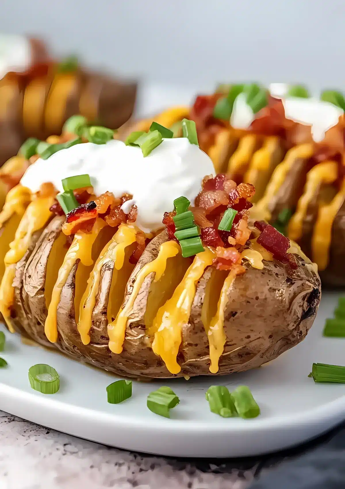 Perfect Hasselback Baked Potatoes Recipe - Easy & Crispy