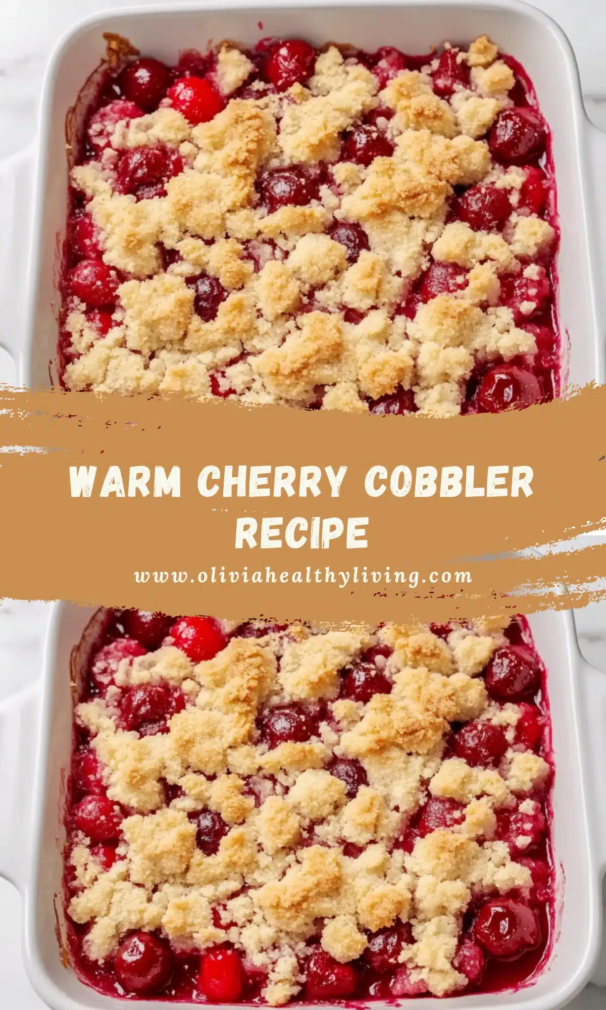 Easy Cherry Cobbler Recipe with Fresh or Frozen Cherries