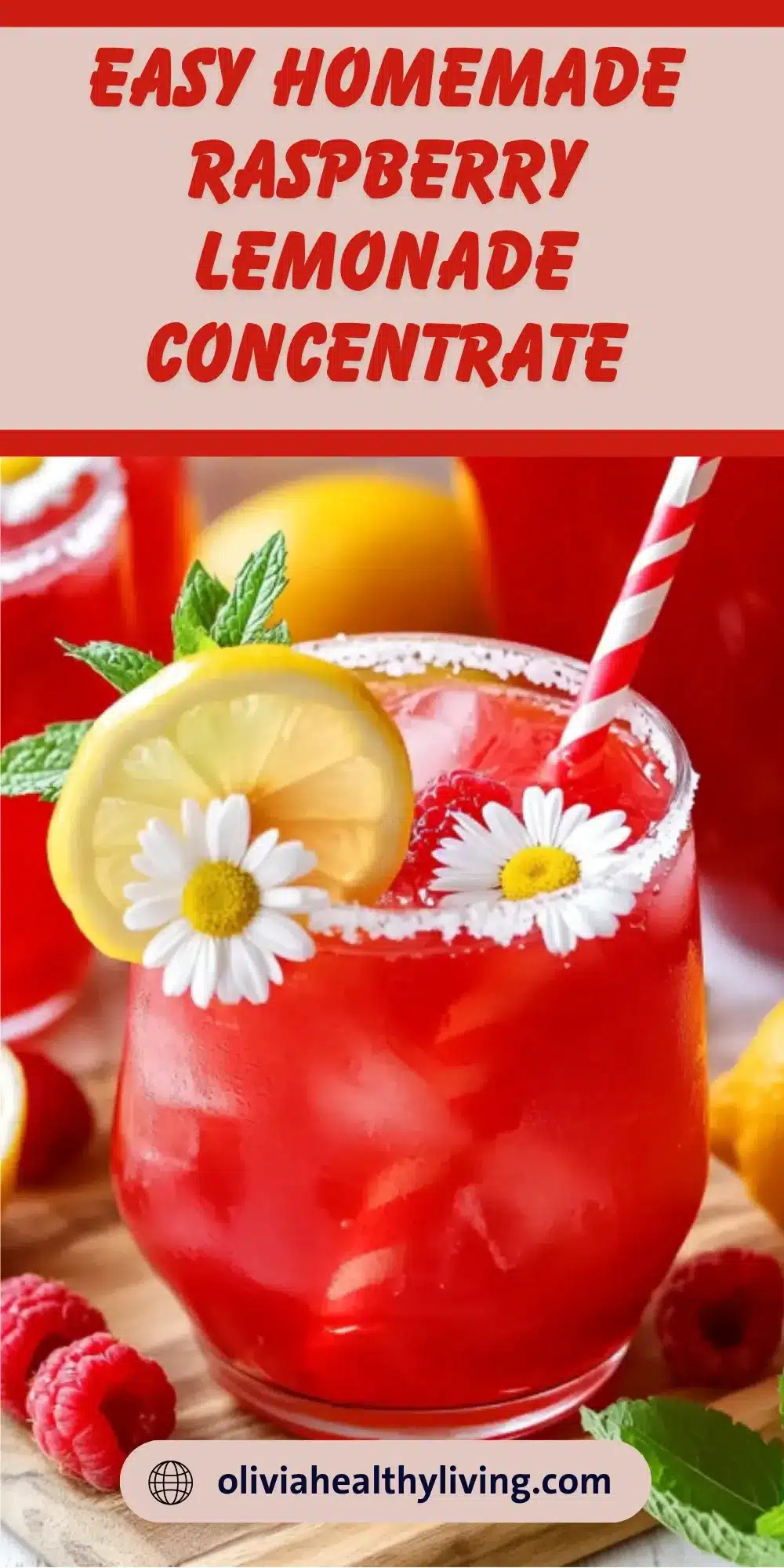 Raspberry Lemonade Concentrate: Easy Homemade Recipe