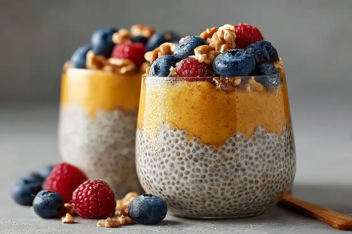 Easy Vanilla Chia Pudding Recipe - Healthy Overnight Breakfast