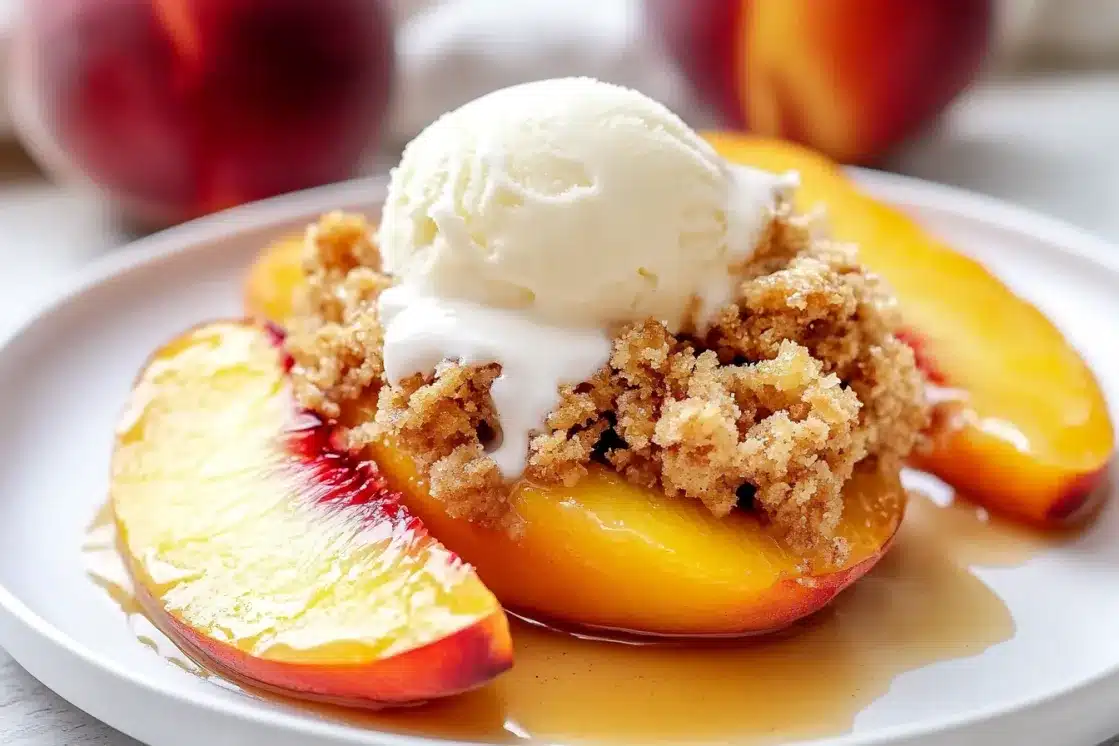 Easy Stuffed Peaches Recipe with Brown Sugar and Cinnamon
