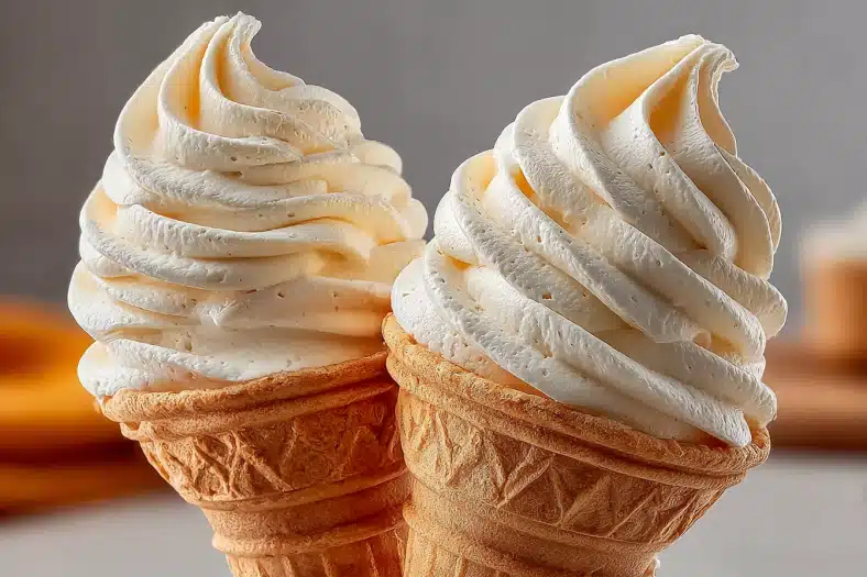 Soft Serve Style Ice Cream: 3 Easy Steps (No Machine Needed!)