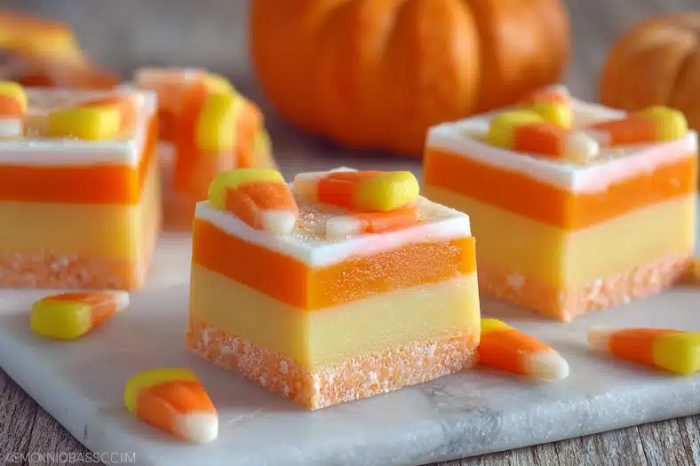 Healthy Candy Corn Bars Made Easy