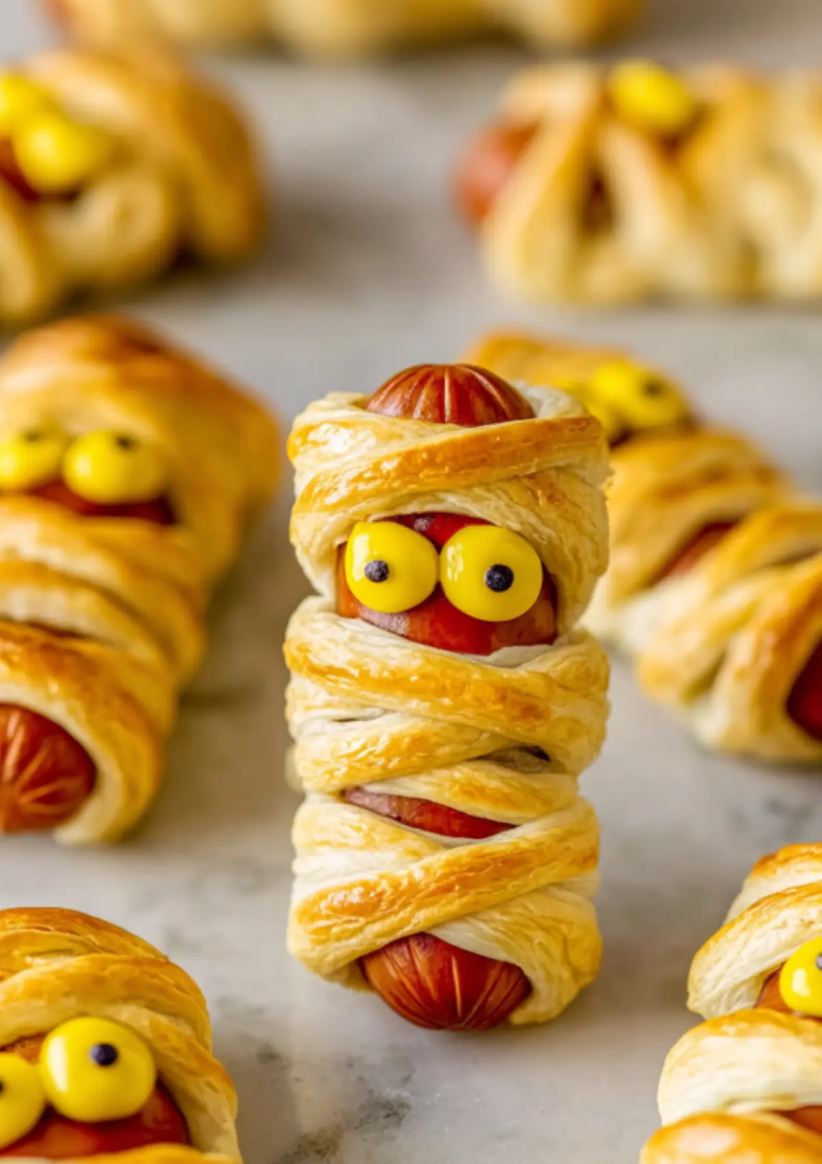 Mummy Calzone Recipe: Easy Halloween Dinner Fun