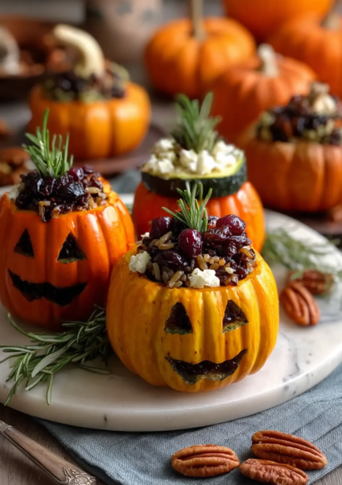 Halloween Stuffed Pumpkins That'll Wow Everyone