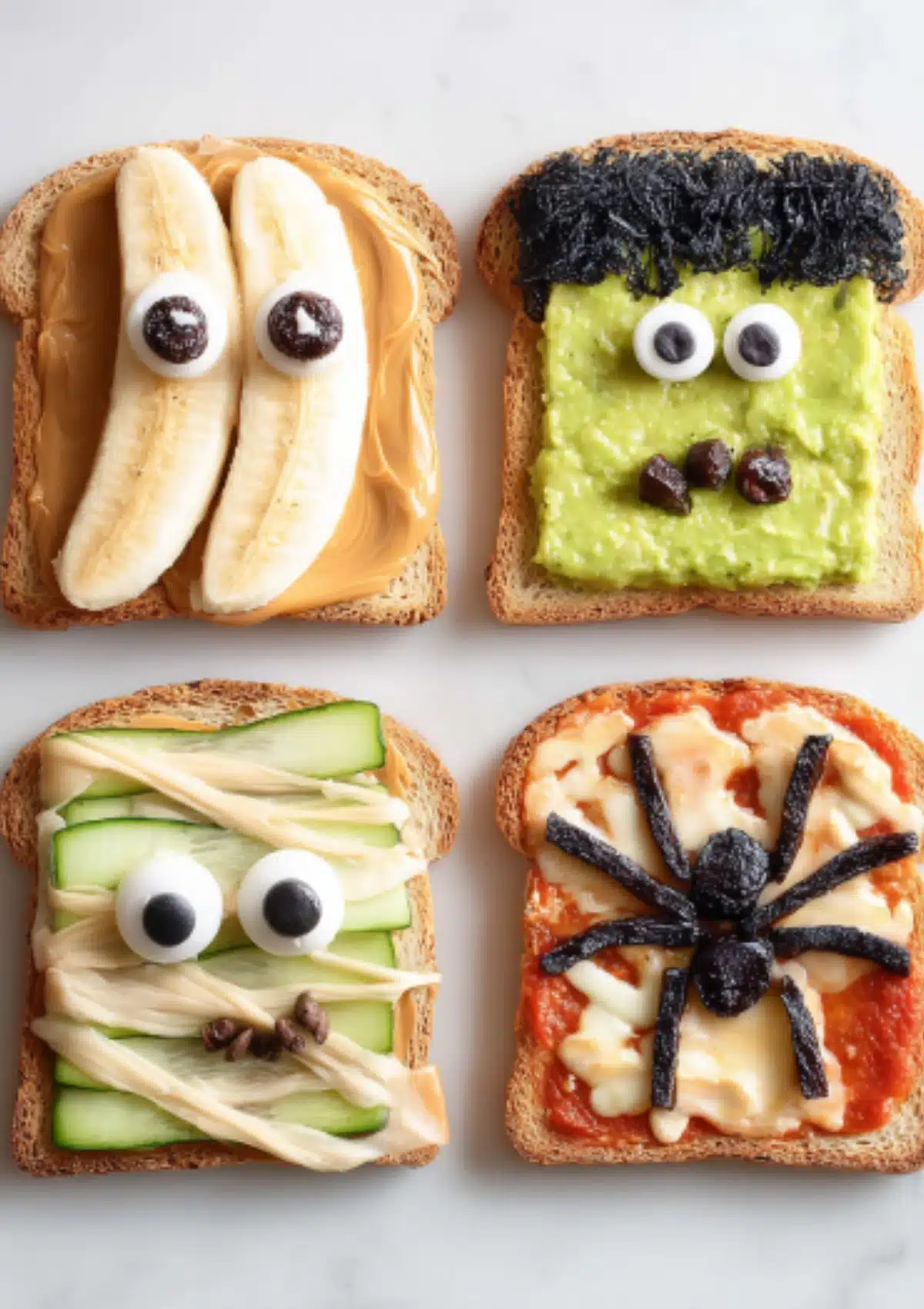 Halloween toast