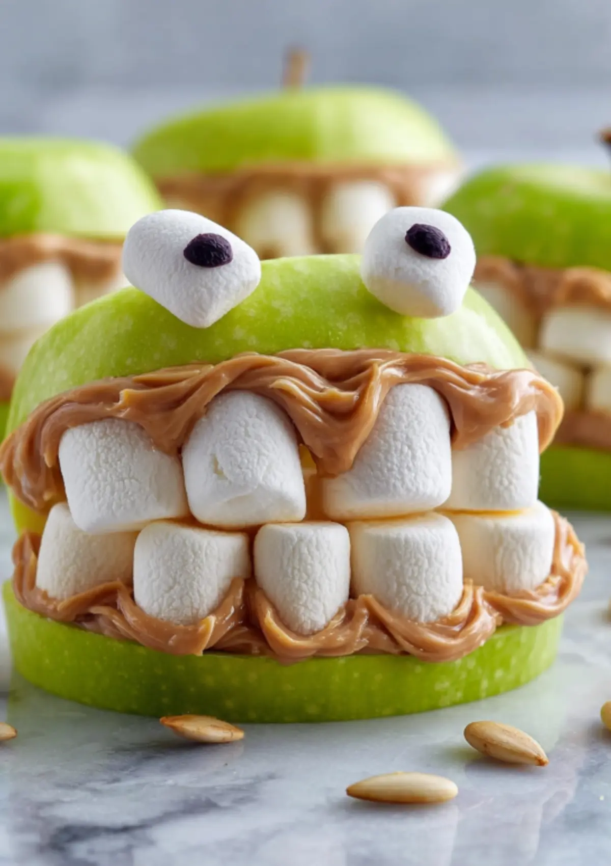 Apple Monster Mouths That'll Make Kids Smile