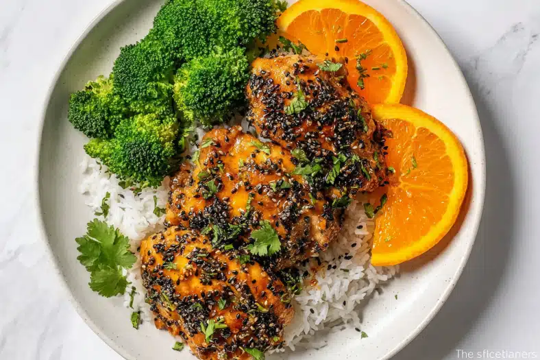 Baked Sesame Orange Chicken That Actually Tastes Like Takeout