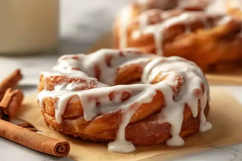 Cinnamon Roll Donuts Recipe for Busy Mornings
