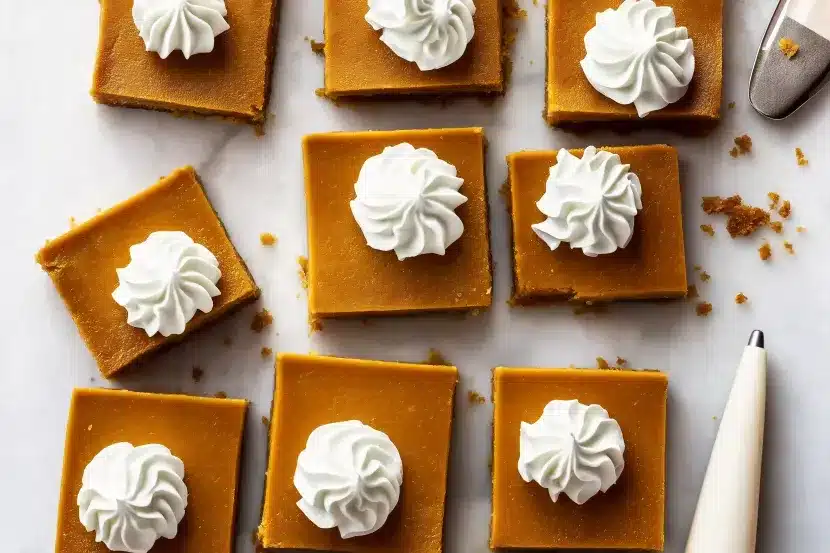 Easy Pumpkin Pie Bars Recipe