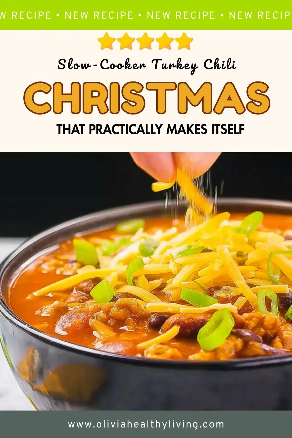 Slow-Cooker Turkey Chili That Practically Makes Itself