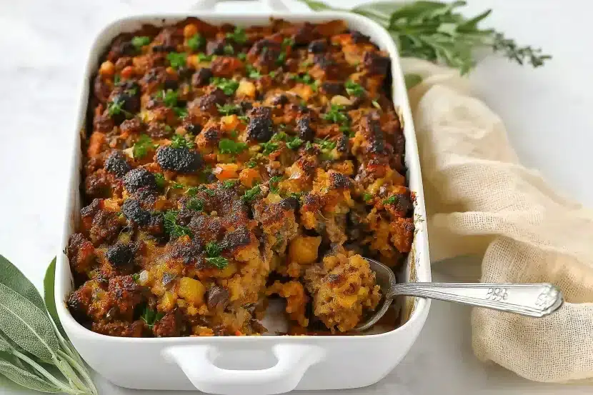 Simple Stuffing Recipe with Sausage Meat
