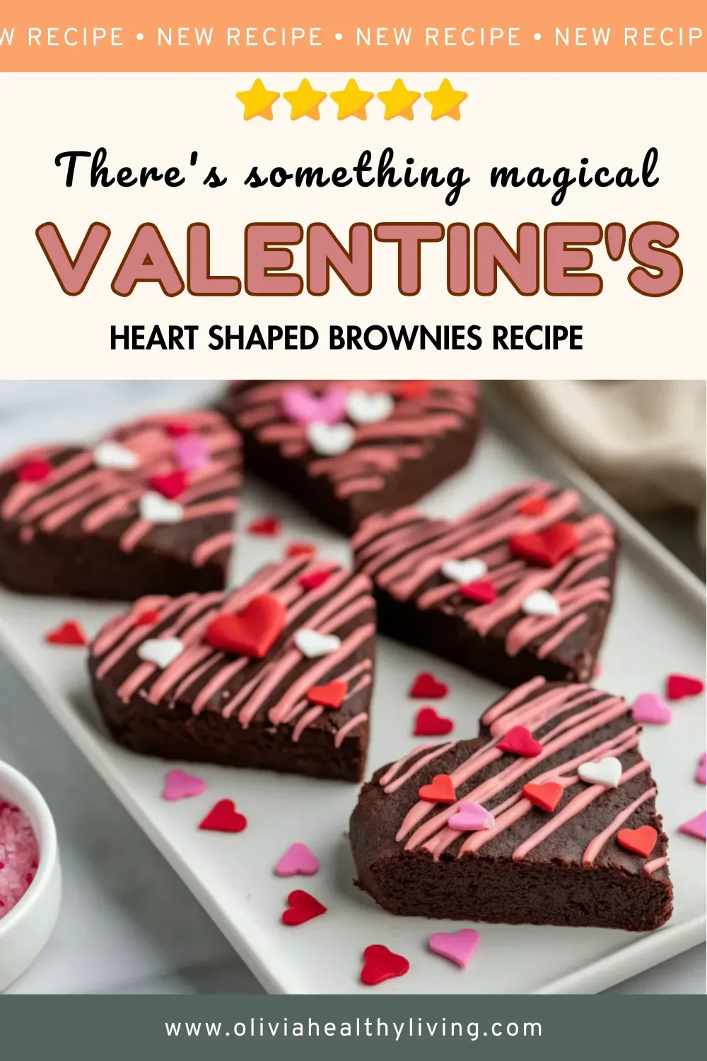 Heart Shaped Brownies Recipe