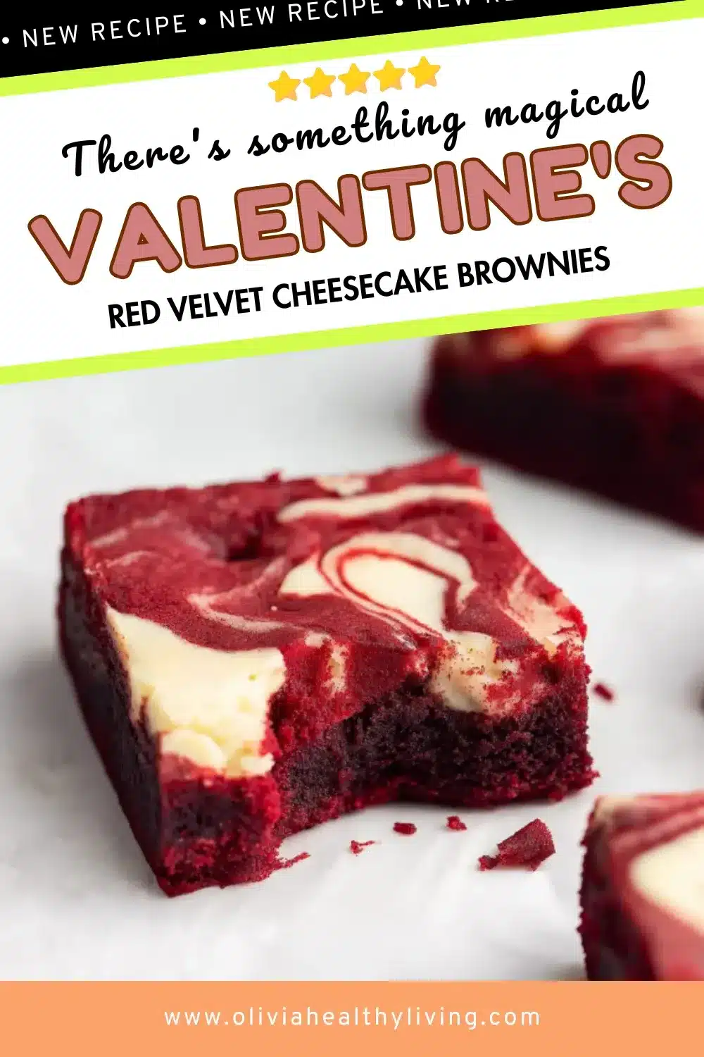 Red Velvet Cheesecake Brownies Recipe